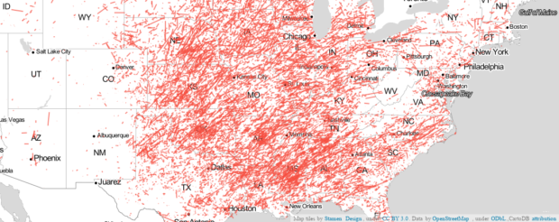 CartoDB Lab Report: Mining data map – Information Visualization