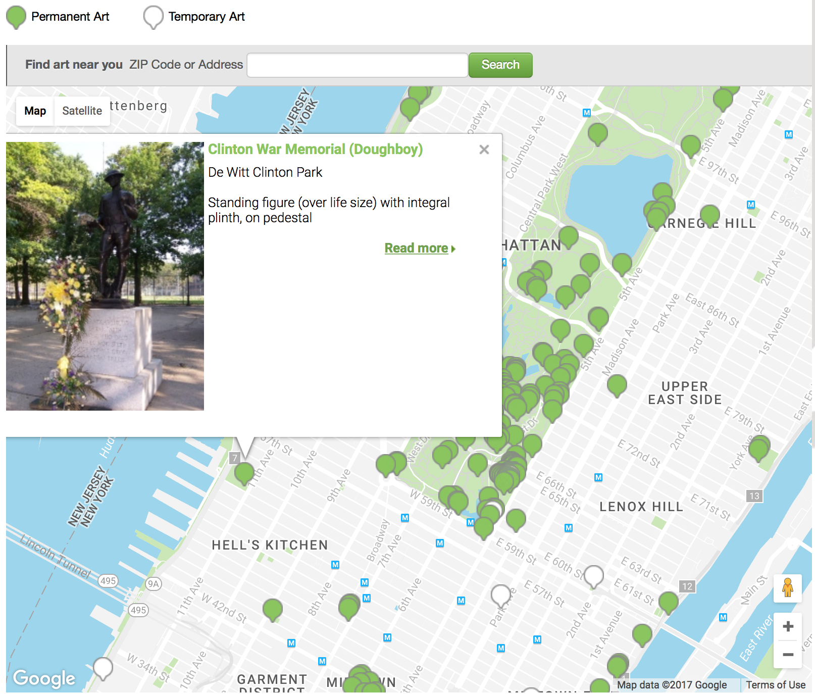 Visualizing Nyc Park Monuments Information Visualization