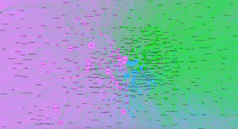Visualizing Ingredient Networks | Student Work