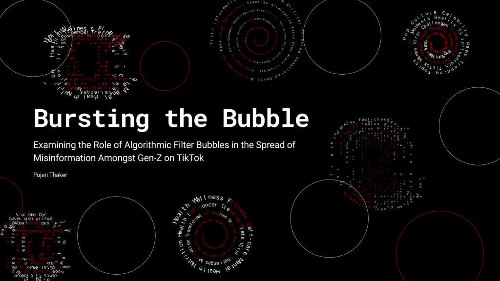 Bursting the Bubble: Examining the role of algorithmic filter bubbles in the spread of ...