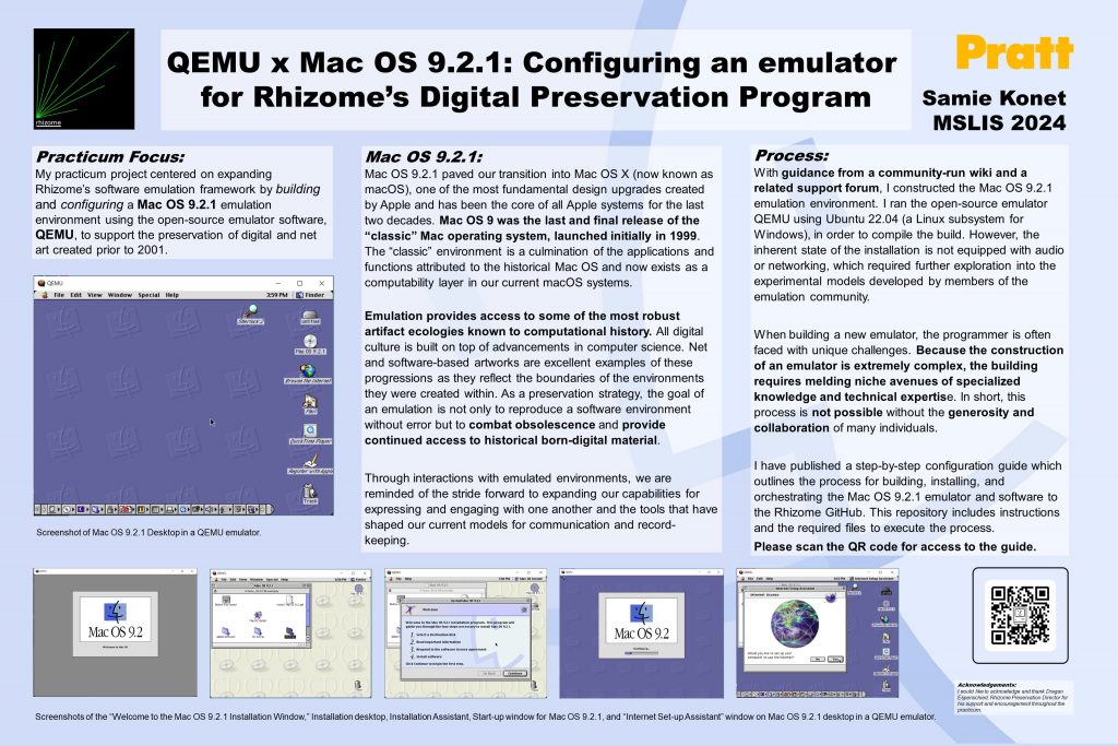 Qemu X Mac Os 92 Configuring An Emulator For Rhizomes Digital Preservation Program Infoshow