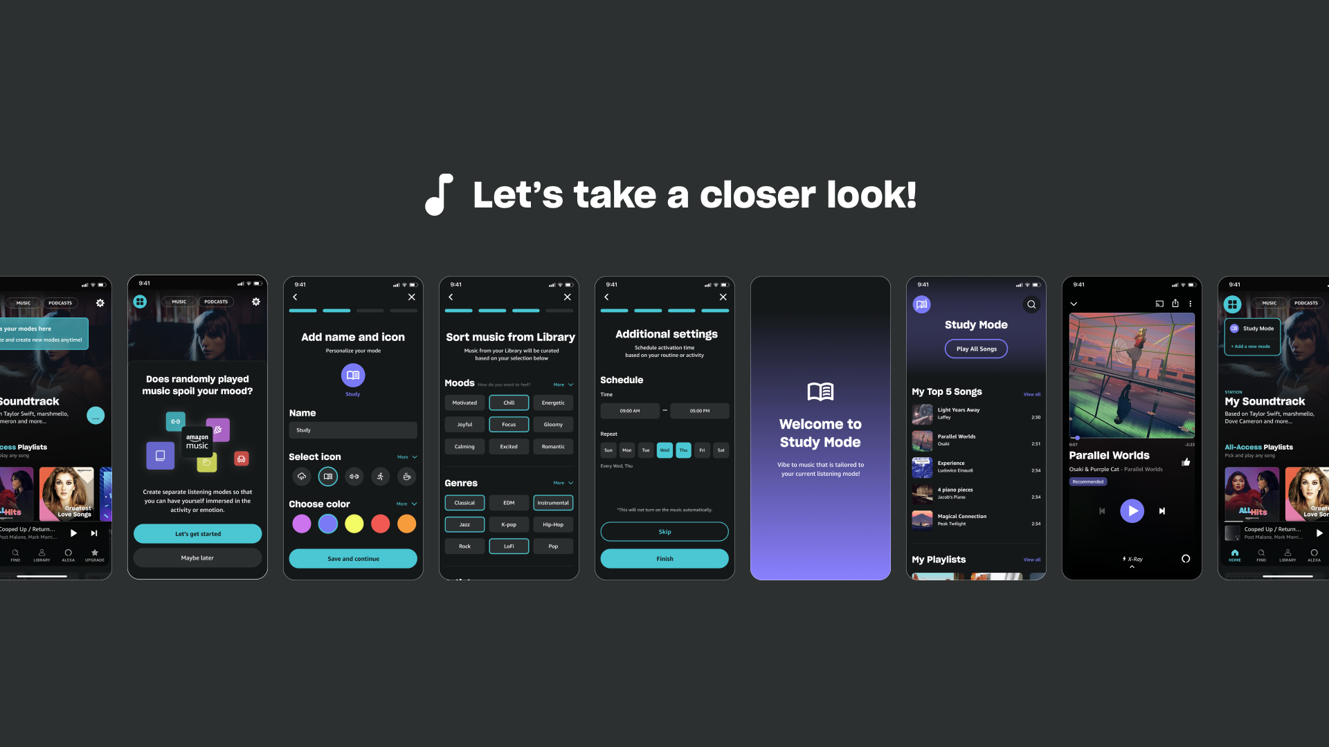Listening modes: Providing users with more control over tailoring their music experience [Amazon ...
