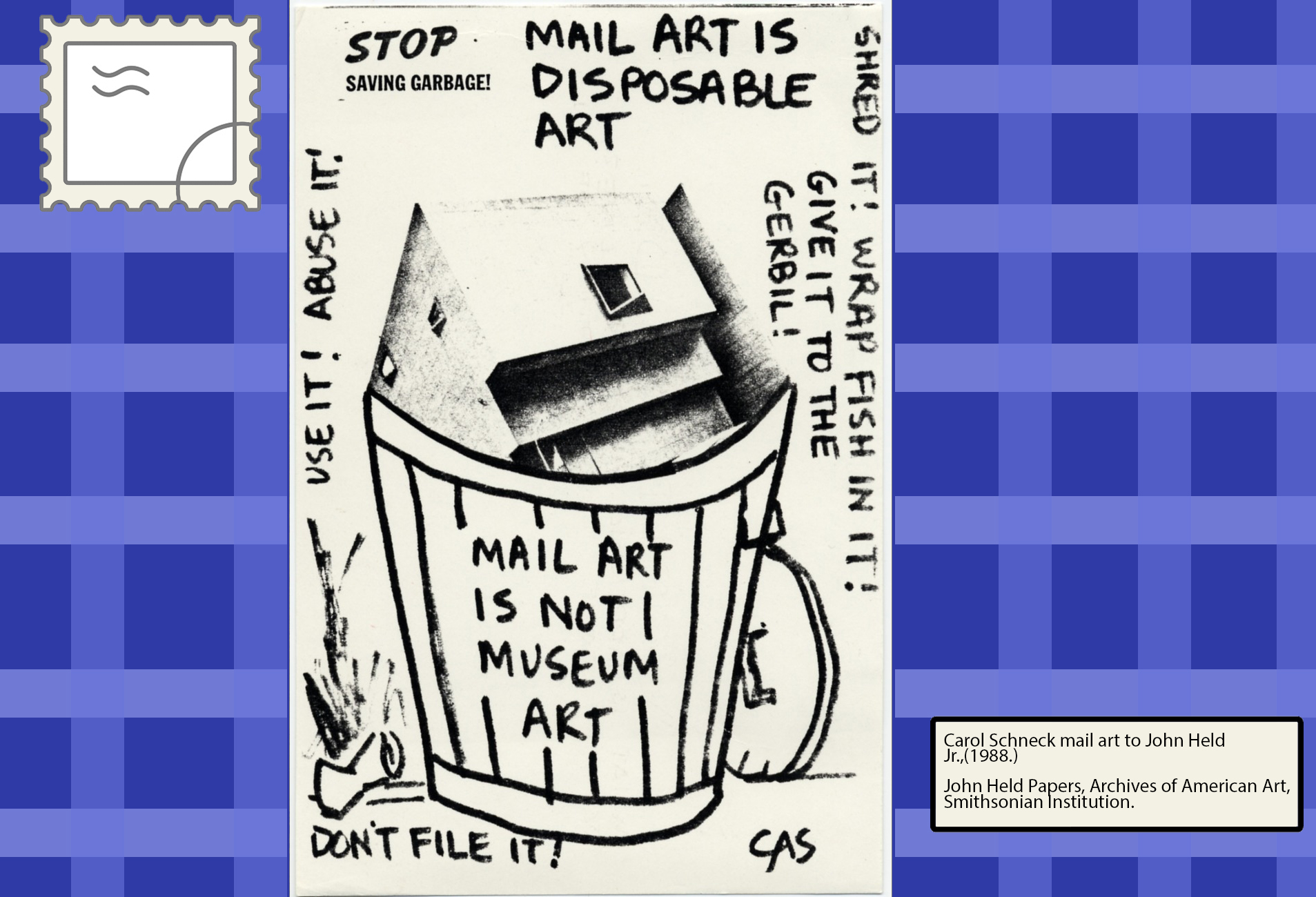 Pushing Past the Envelope: Visualizing the Mail-Art Network – #infoshow