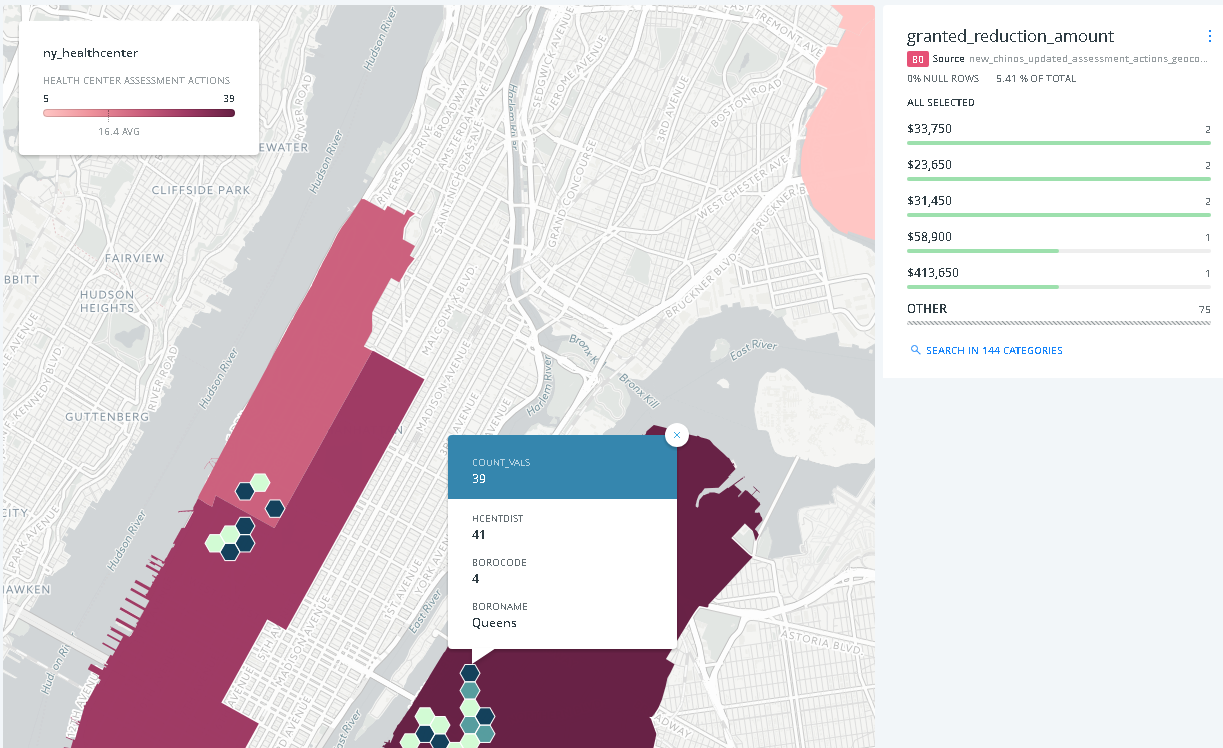 Carto 0 by highest value – Information Visualization