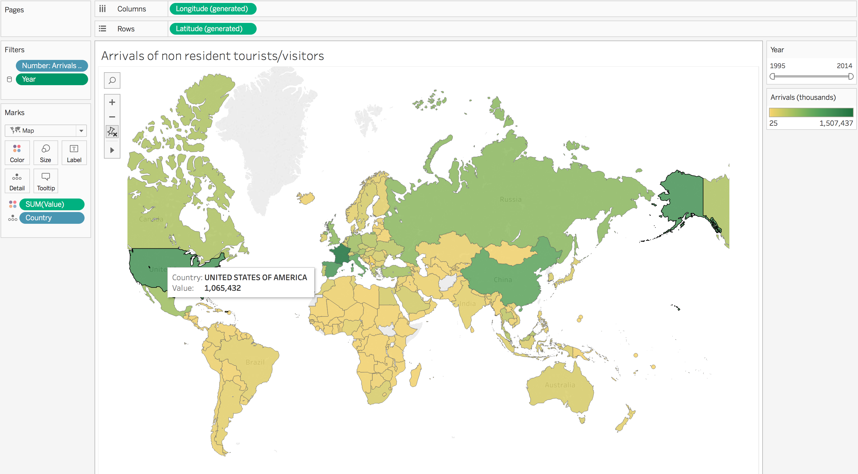 Map-TP – Information Visualization