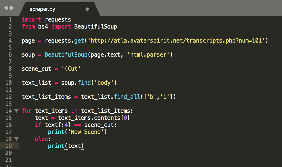 Avatar: The Last Airbender Social Network (Season 1) | Student Work
