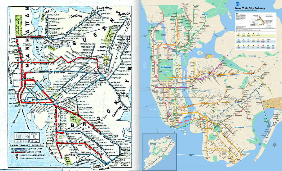 Visualizing NYC Transit: A History of NYC Subway Maps | Student Work