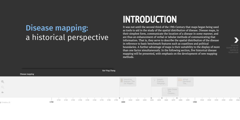 Disease mapping: a historical perspective - Information Visualization
