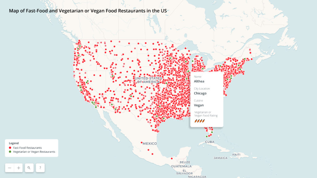 Fast-Food vs. Vegetarian + Vegan Food Options In the US | Student Work