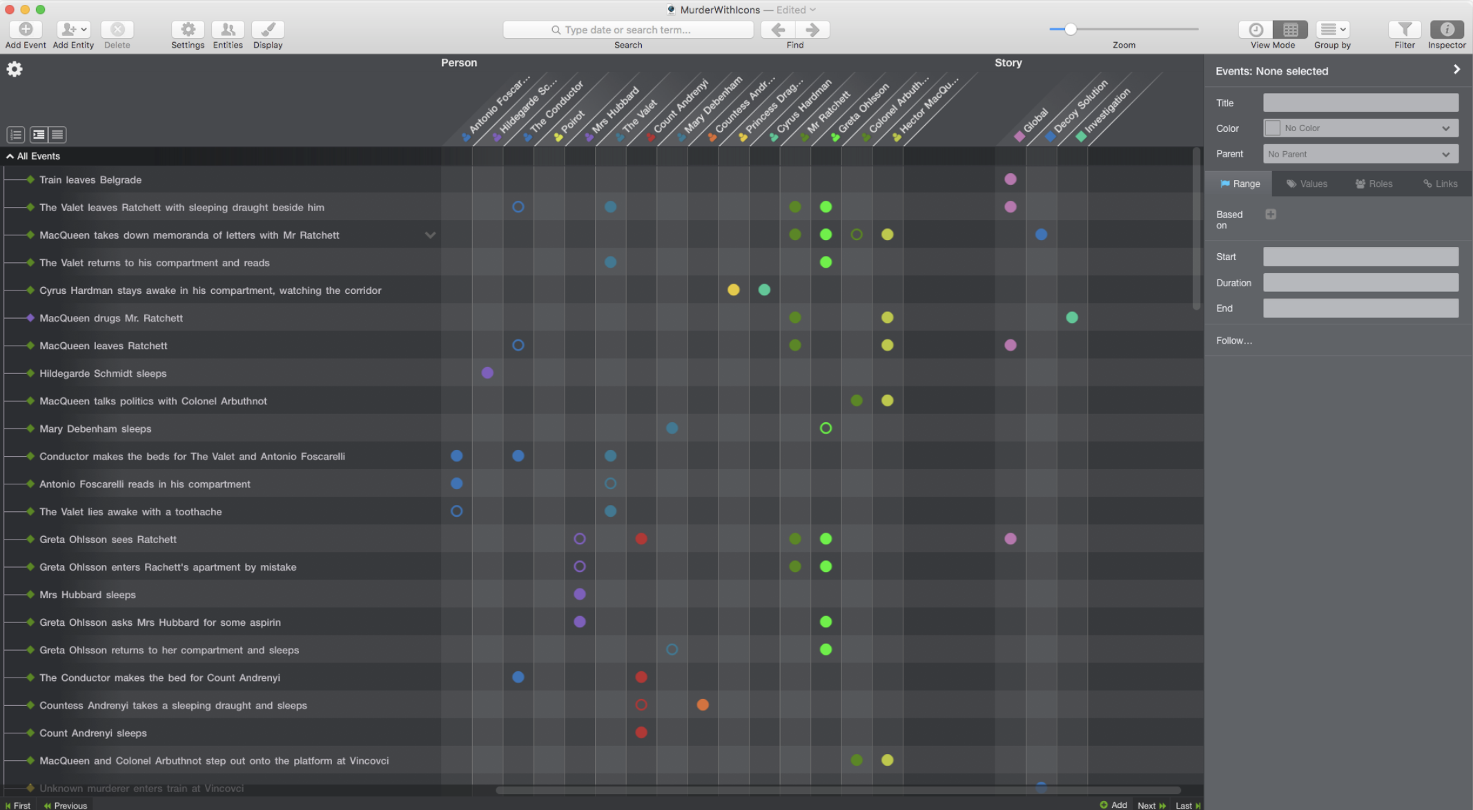 Aeon Timeline – Information Visualization