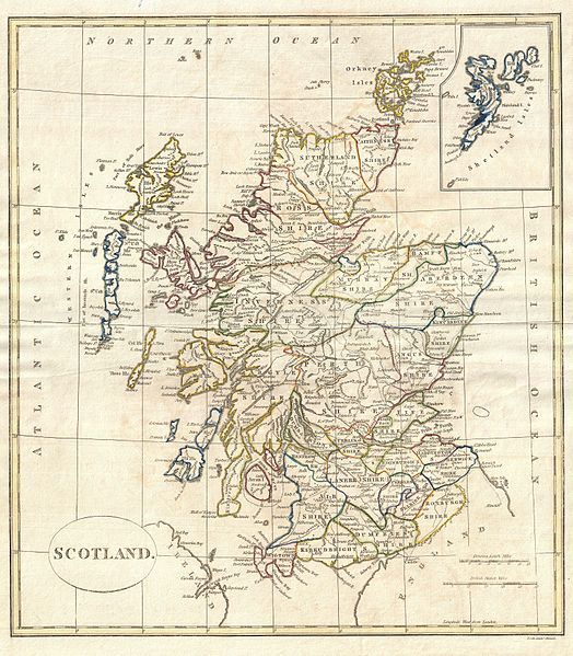 18th-century-map-of-Scotland – Information Visualization
