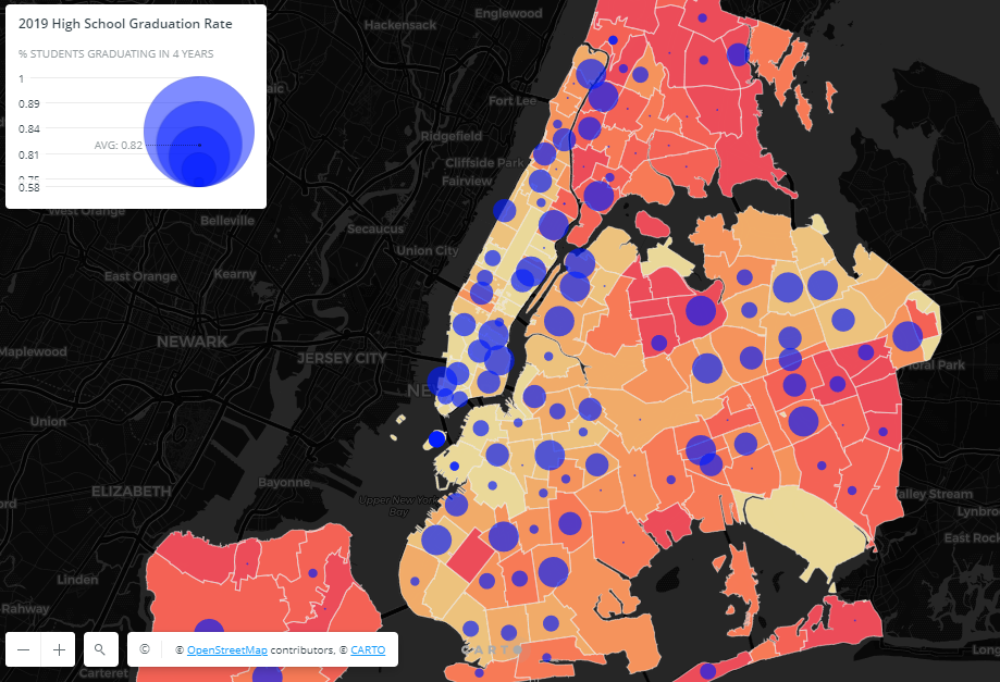 hs-grad-map – Information Visualization